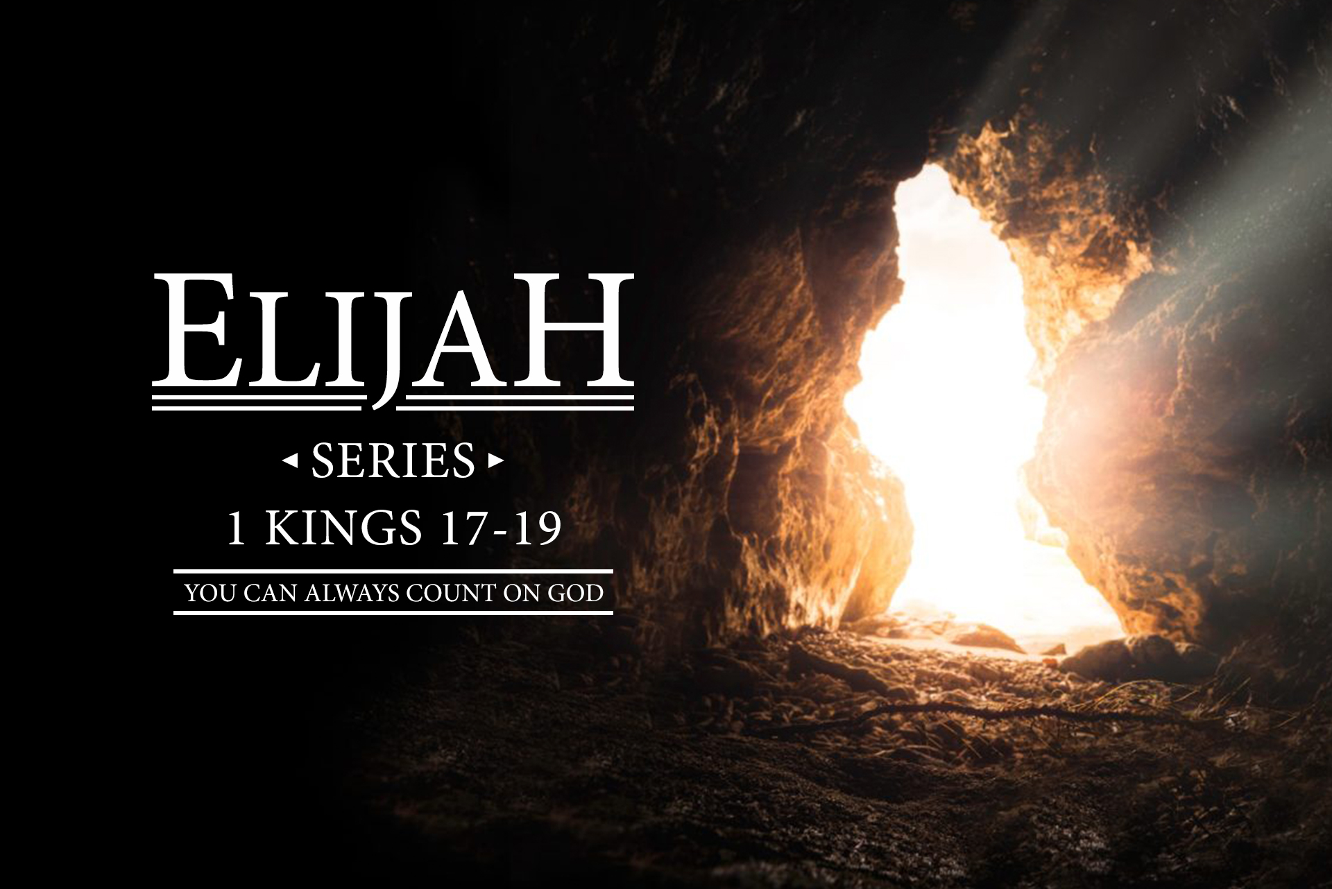 Elijah - Northcliffe Church