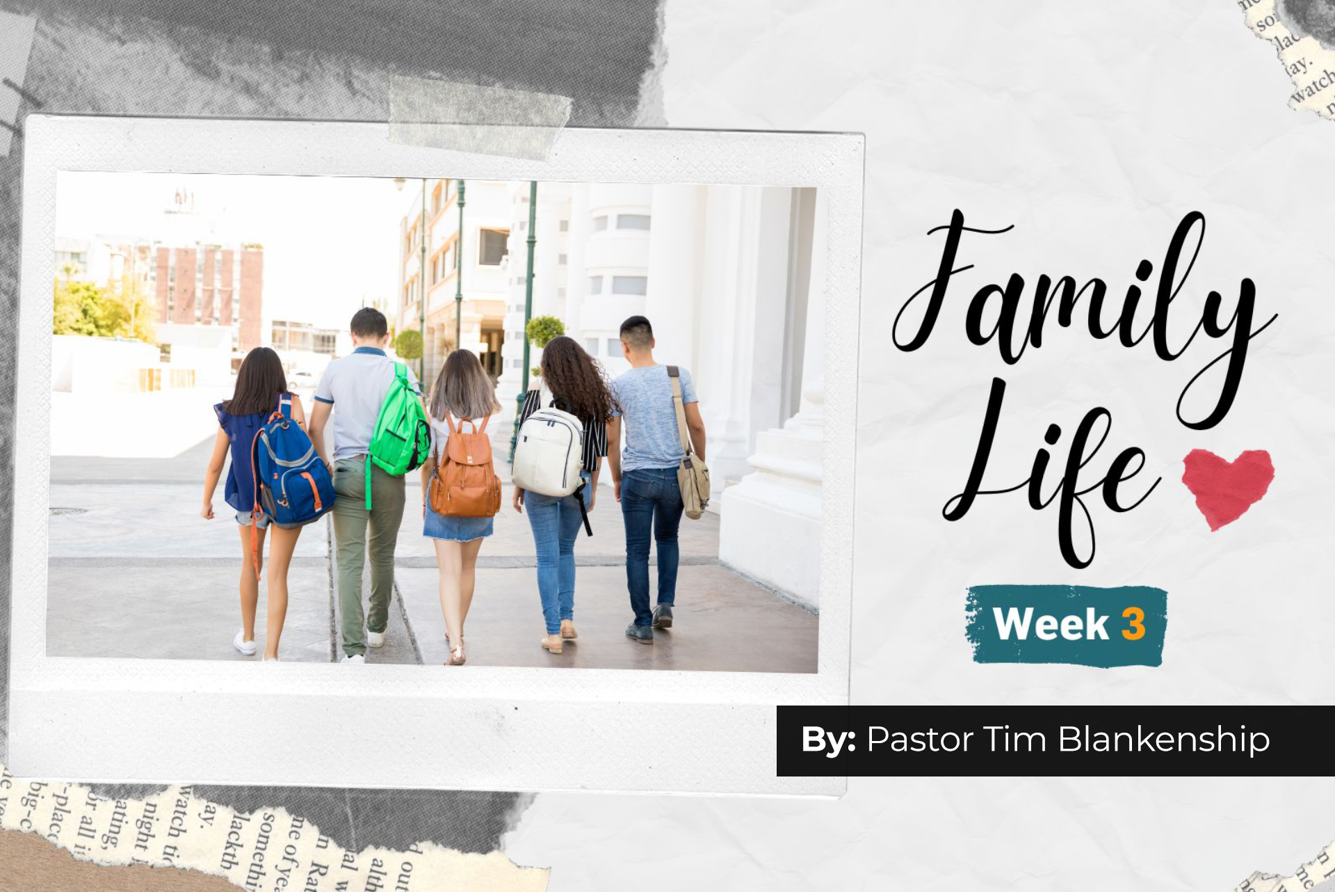 Family Life - Week 3 - Northcliffe Church