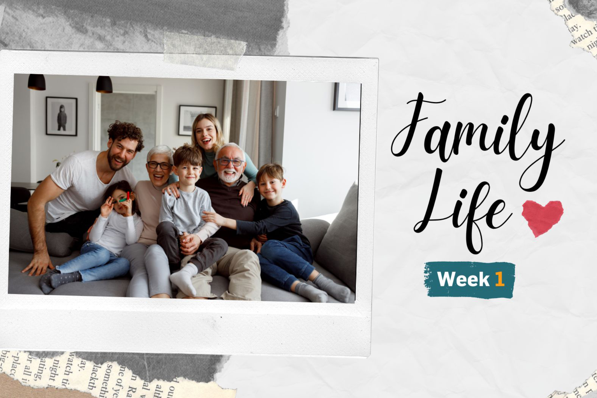 Family Life - Week 1 - Northcliffe Church